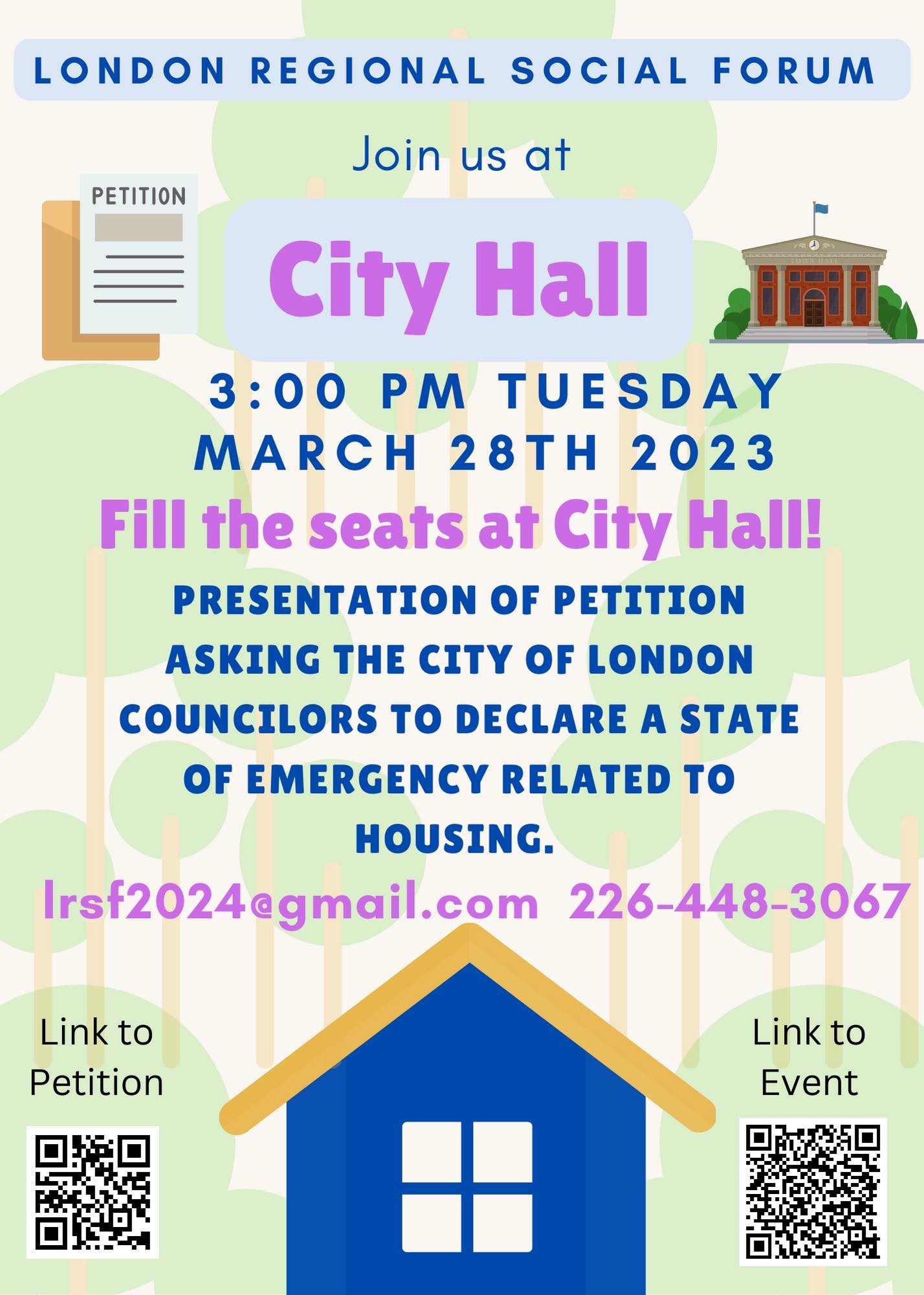 LRSF: Fill seats at City Hall – London and District Labour Council