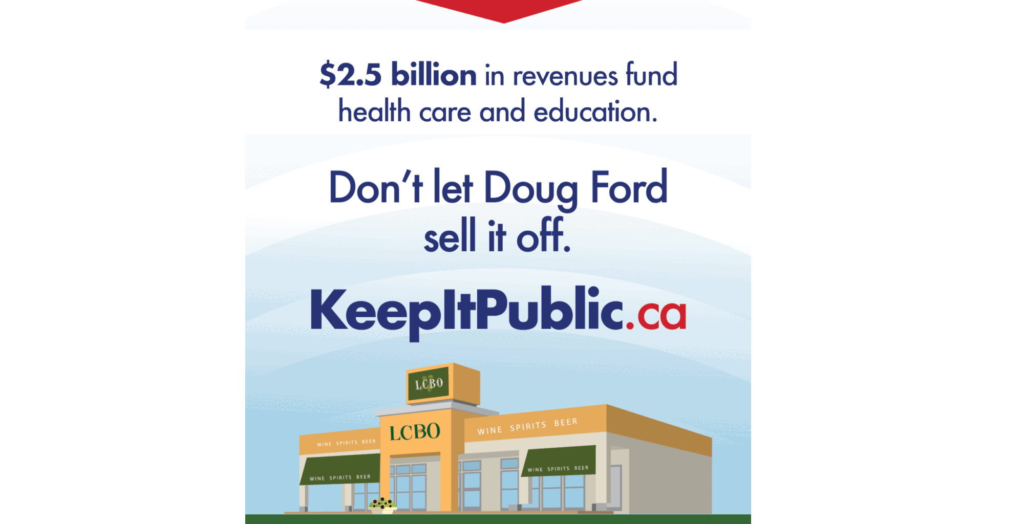 LCBO: Keep it Public Action in London – London and District Labour Council